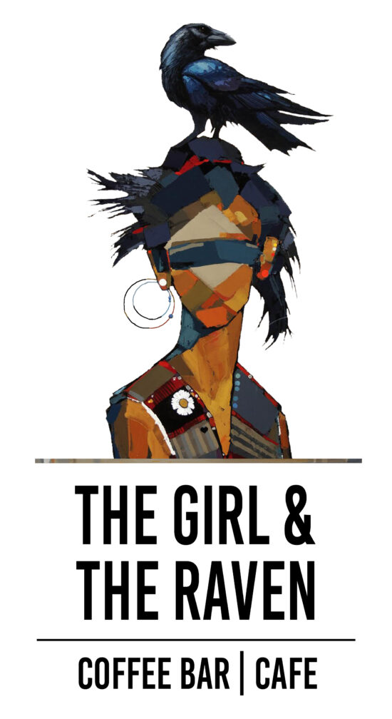 The Girl & The Raven Logo – Abingdon Farmer's Market